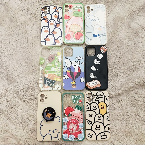 Apple | Cell Phones & Accessories | New Cute Cartoon Iphone 2 Cases Set ...